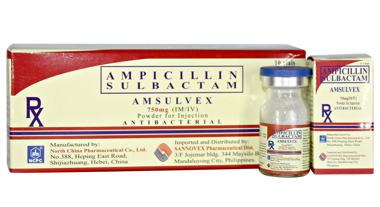 AMSULVEX 750mg | SANNOVEX PHARMACEUTICALS